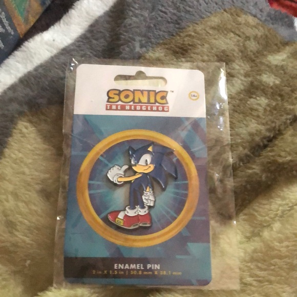 Accessories | Sonic The Hedgehog Enamel Pin | Poshmark